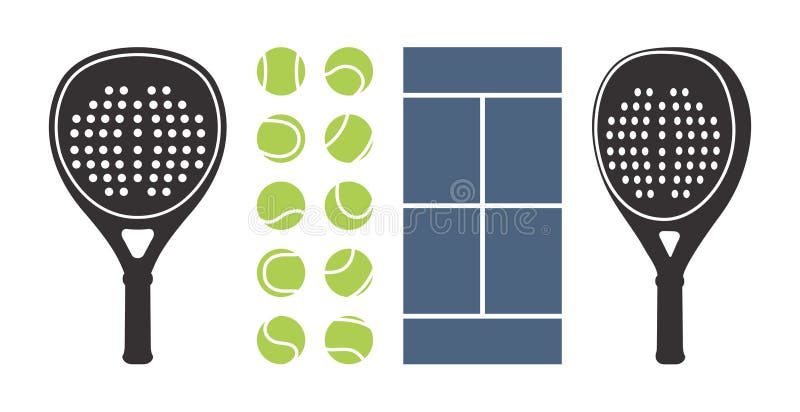 Padel Racket Stock Illustrations – 963 Padel Racket Stock Illustrations ...