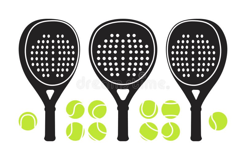 Padel Racket Stock Illustrations – 1,797 Padel Racket Stock ...