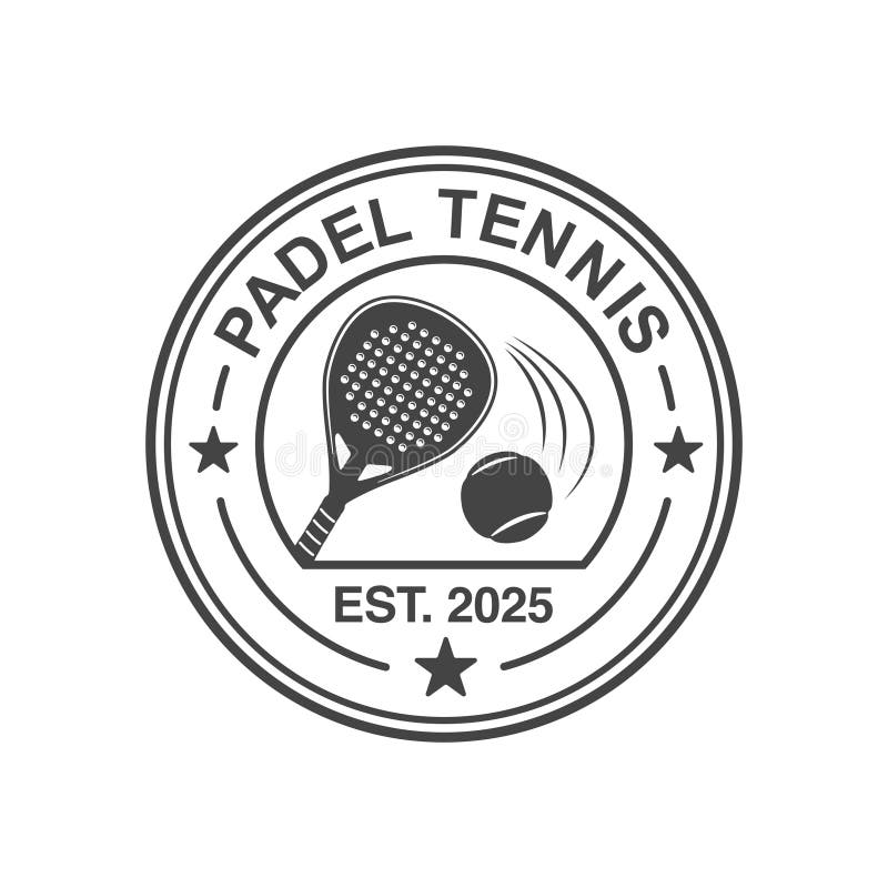 Padel Tennis Logo Stock Illustrations – 769 Padel Tennis Logo Stock ...