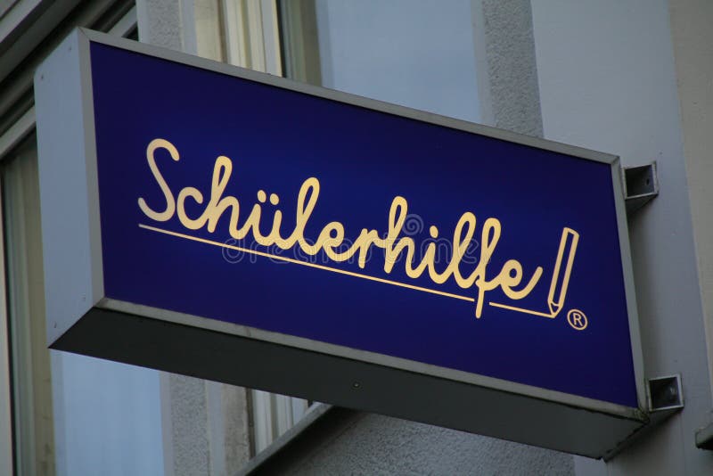 Paderborn, Nrw, Germany, November 14th 2020, Sign on Student Aid ...