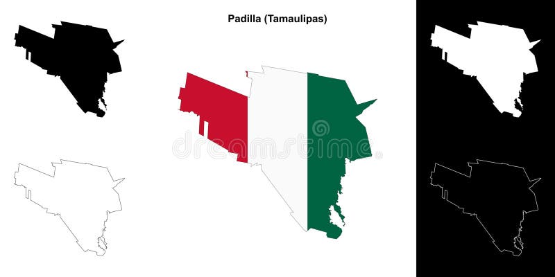 Padilla Outline Map Stock Illustrations – 13 Padilla Outline Map Stock ...