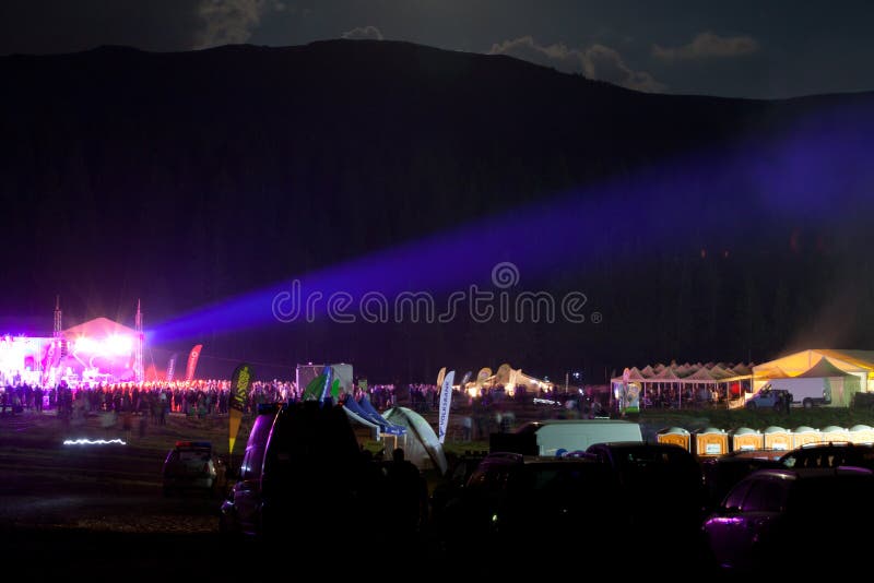 Padina Fest 2012 editorial image. Image of smog, festival - 26073785