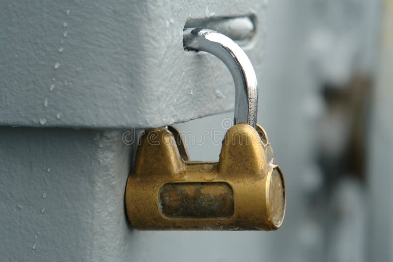 Padlock stock image. Image of heavy, guard, stainless - 20657835