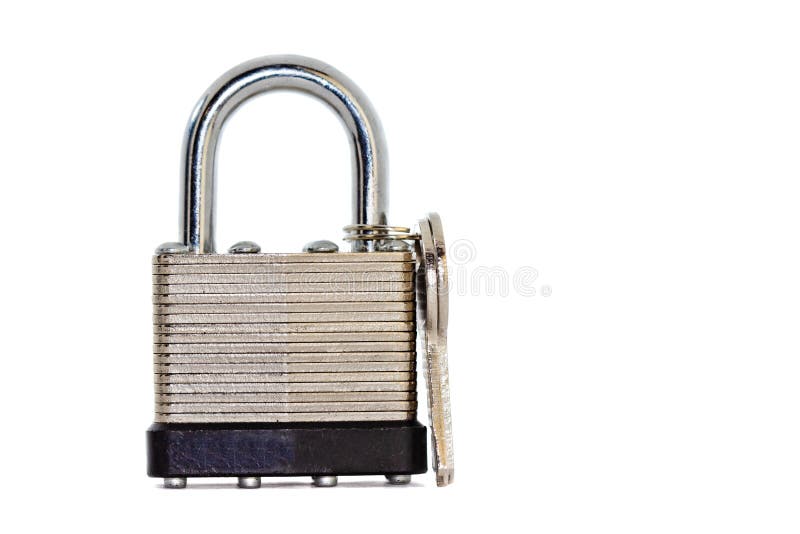 Padlock stock photo. Image of security, tough, white - 21014160