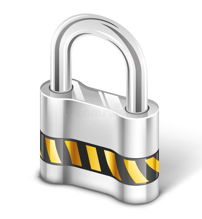 Orange Padlock Symbol Stock Illustrations – 4,069 Orange Padlock Symbol ...