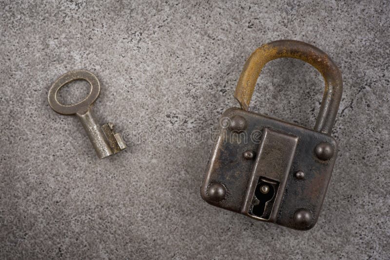 Padlock stock image. Image of used, padlock, unlock, close - 27858385