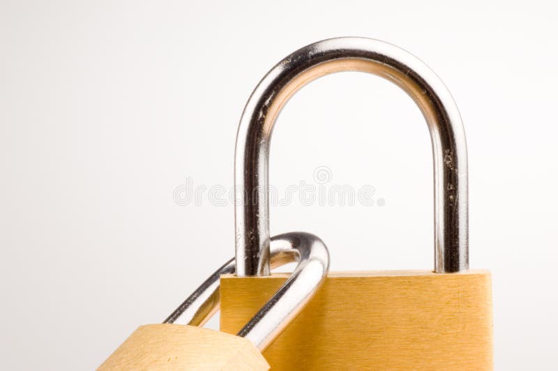 Padlock 3 stock image. Image of macro, brass, gold, pure - 1339717