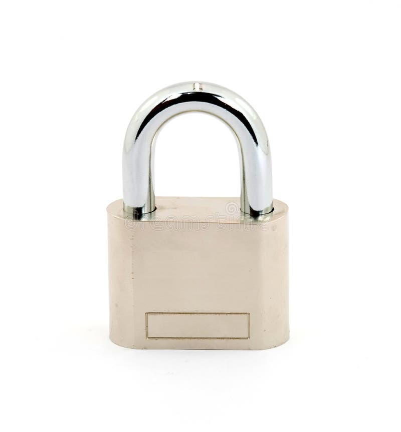Padlock Lock stock photo. Image of industrial, strength - 27770140