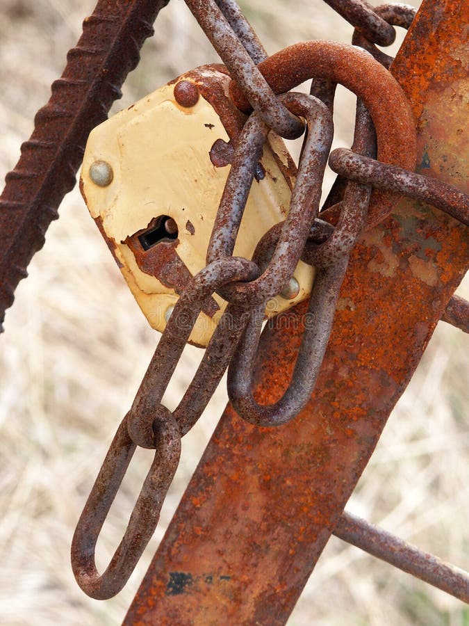 Padlock stock photo. Image of lost, rusted, forgotten, rust - 675326