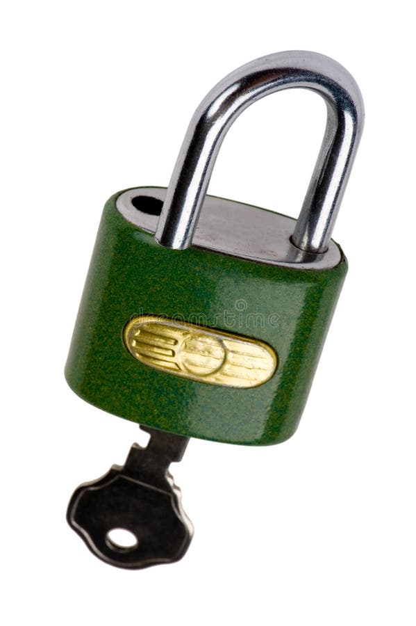 Padlock close up stock image. Image of studio, single - 20861541