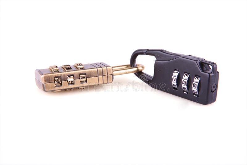Padlock with a code stock image. Image of opening, protection - 7293365