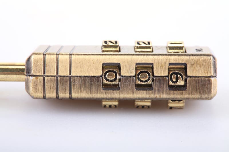 Padlock with a code stock photo. Image of code, protection - 7313744