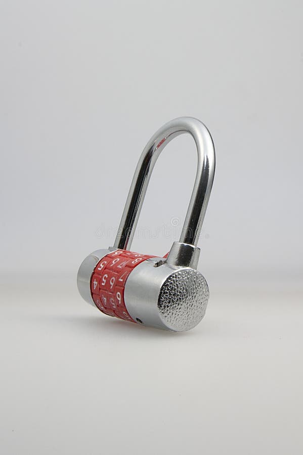 Padlock with combination stock photo. Image of steel - 89601930