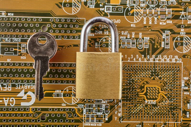 Padlock concept stock photo. Image of alert, privacy - 74397284