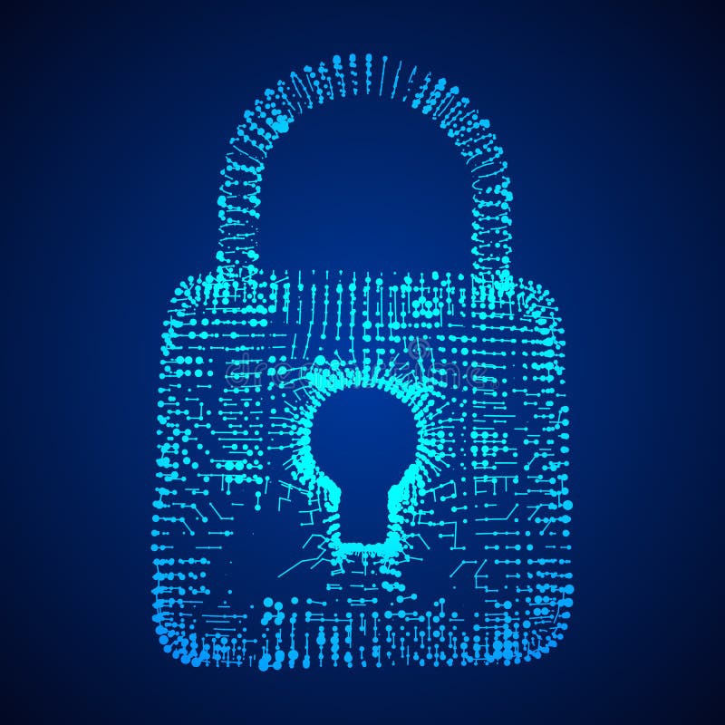 Padlock Blueprint Stock Illustrations – 103 Padlock Blueprint Stock ...