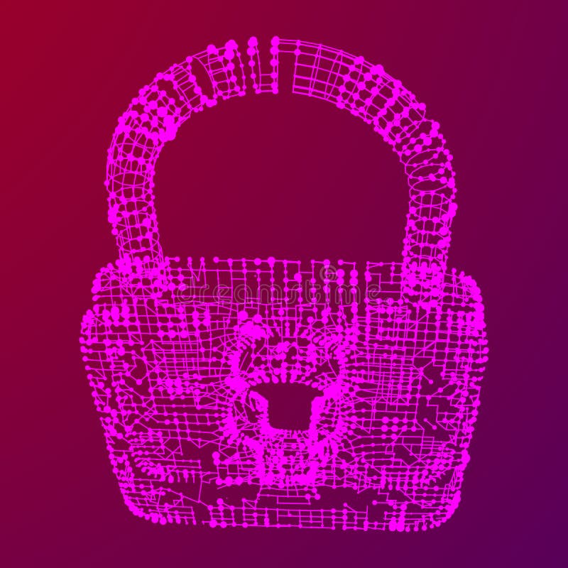 Padlock Blueprint Stock Illustrations – 106 Padlock Blueprint Stock ...