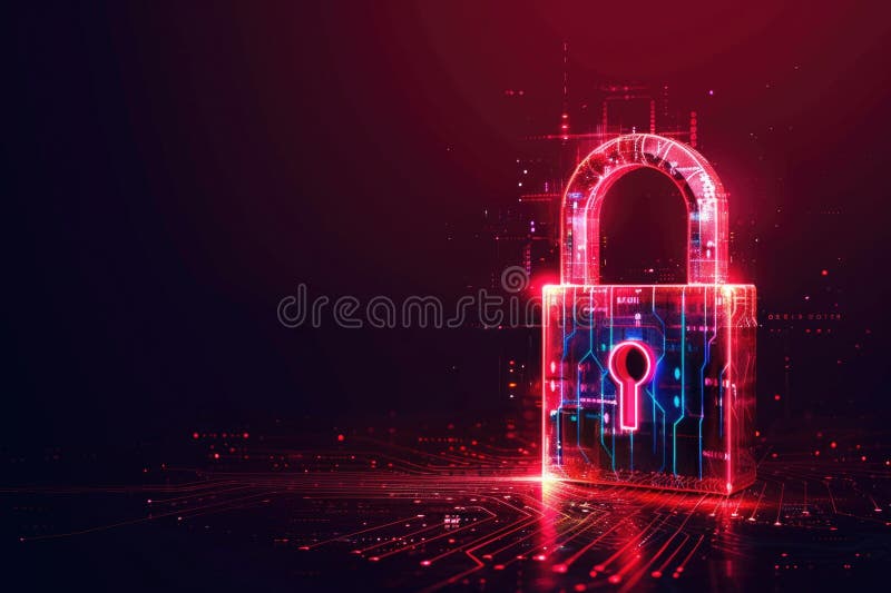 A Padlock with a Glowing Key Inside, Often Used As a Symbol for ...