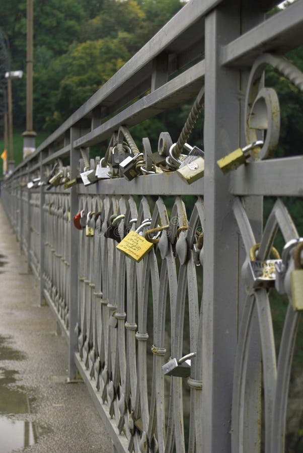 Padlock hanging stock image. Image of grungy, group, iron - 26932247