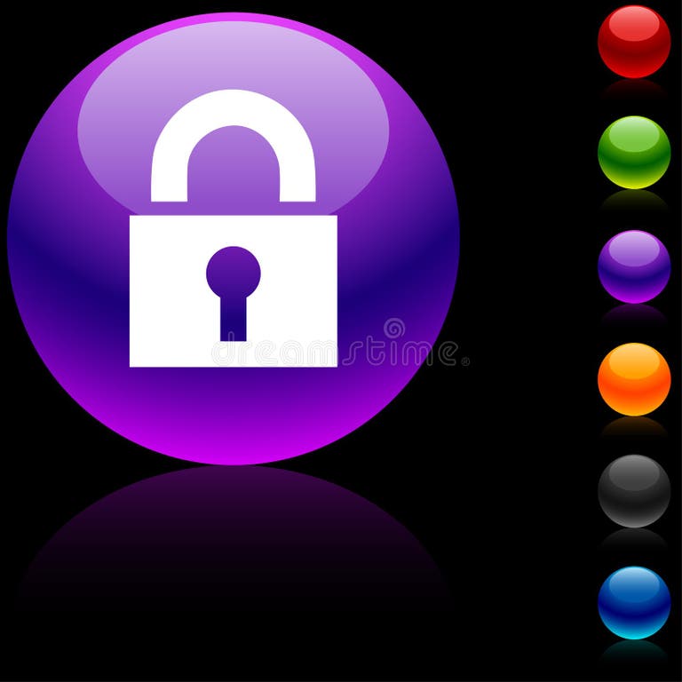 Red Padlock Icon Stock Illustrations – 10,052 Red Padlock Icon Stock ...