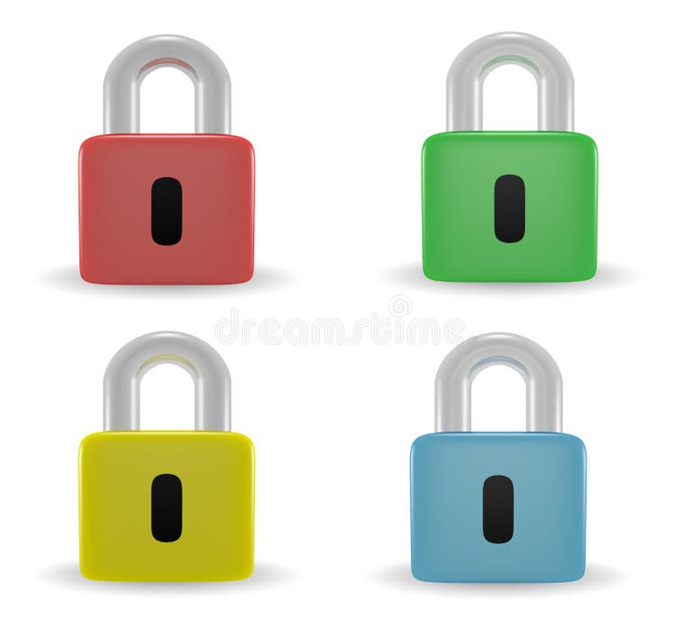 3d Padlock Render Stock Illustrations – 10,375 3d Padlock Render Stock Illustrations, Vectors ...