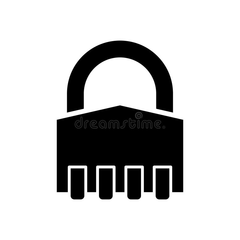 Digital Security Shield - Protect Network with Padlock, Glowing, Suit ...