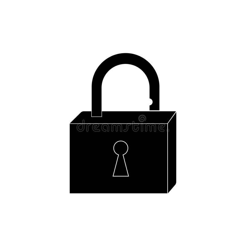 Padlock Icon Logo Free Image Vector Stock Vector - Illustration of ...