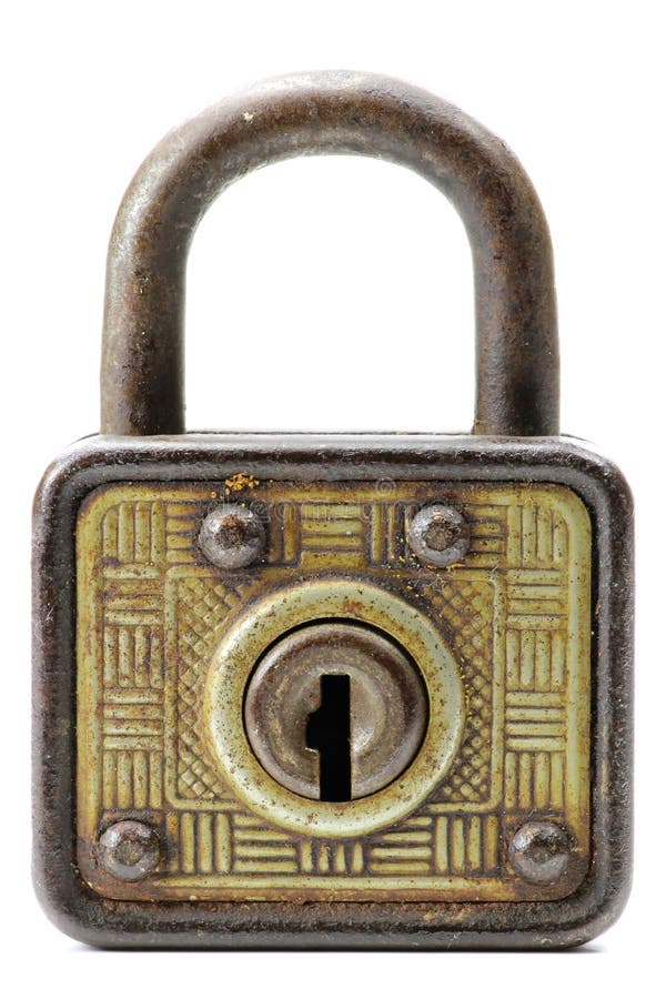 Padlock stock photo. Image of vintage, mechanical, break - 68831998
