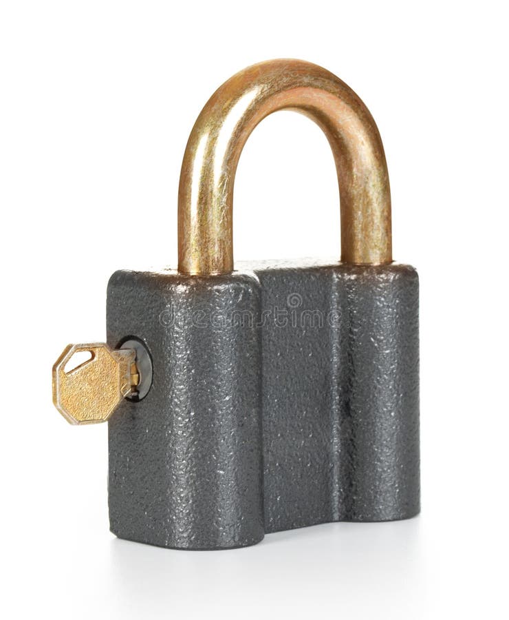 Heavy lock stock image. Image of crome, safe, background - 20155241