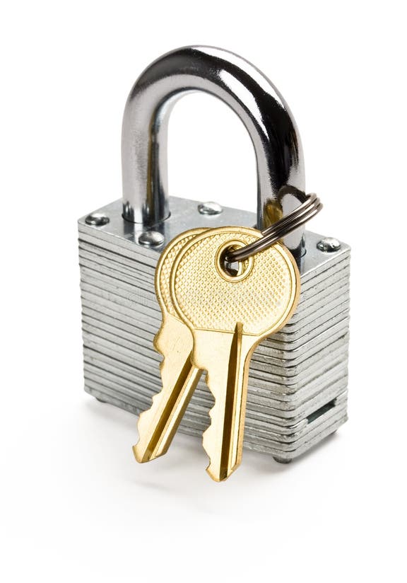 Padlock and keys stock photo. Image of crisis, safety - 15334912