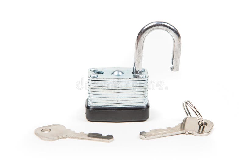 Padlock and keys stock image. Image of access, padlock - 81348555