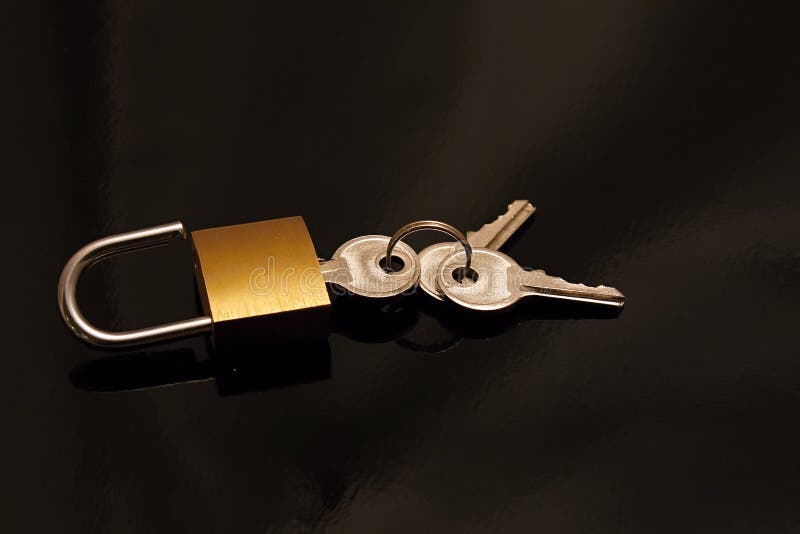 Opened Padlock Three Keys Stock Photos - Free & Royalty-Free Stock ...