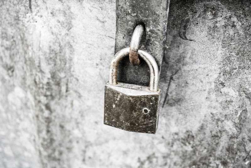 Padlock stock photo. Image of steel, broken, keyhole - 83338984
