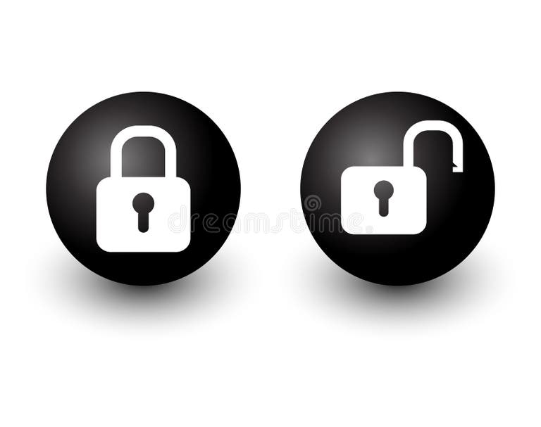 Circle Lock Stock Illustrations – 25,768 Circle Lock Stock ...