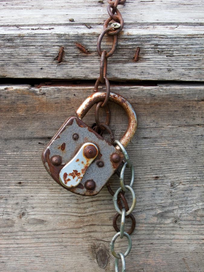 Padlock stock photo. Image of protect, rust, protection - 43802870