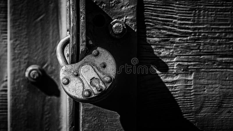 Padlock stock photo. Image of padlocked, patina, train - 382157248