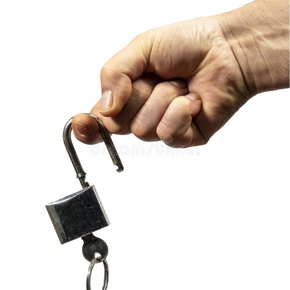 A padlock open stock image. Image of crime, mask, close - 295932283