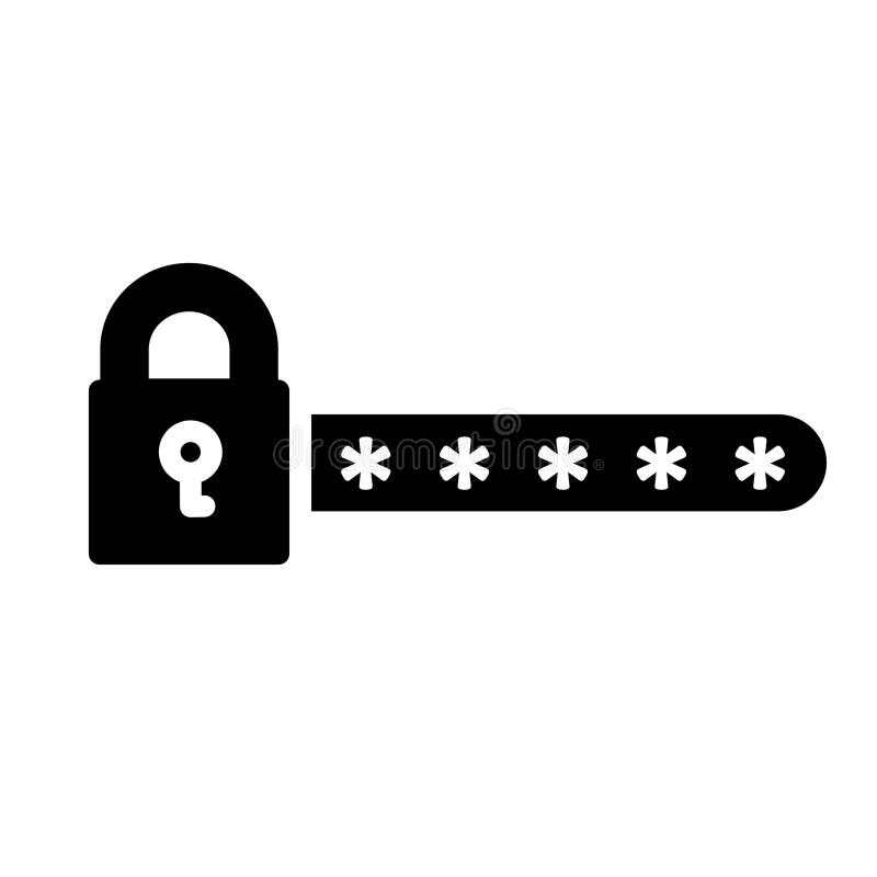 Padlock Password - Simple Vector Illustration Stock Vector ...