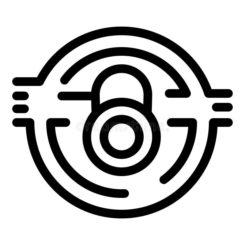 Padlock Protecting Money Transfer Showing Secure Transaction Stock ...