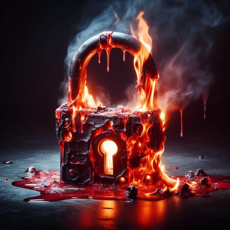 Padlock Security and Freedom Theme Cyber Security Home Security Stock ...