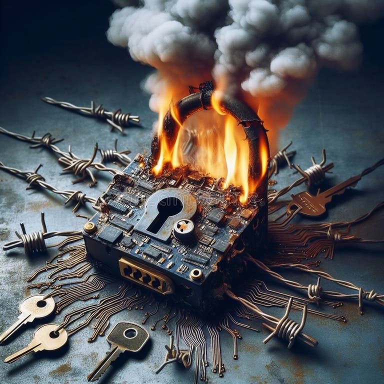 Padlock Security and Freedom Theme Cyber Security Home Security Stock ...