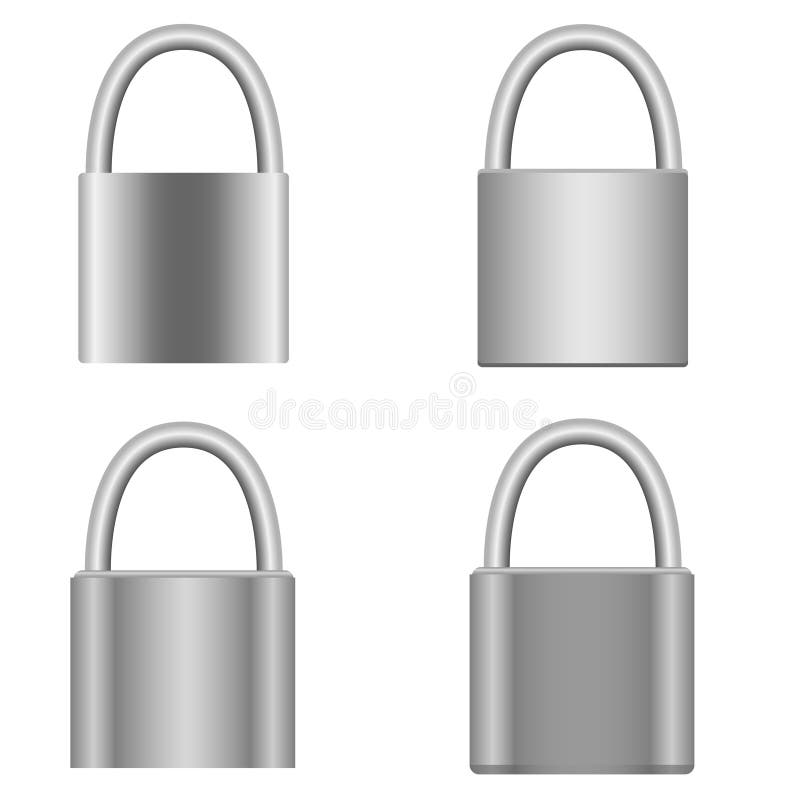 Padlock set stock illustration. Illustration of frame - 38876352
