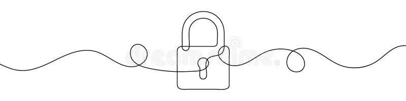 Continuous Line Drawing Secret Stock Illustrations – 202 Continuous ...