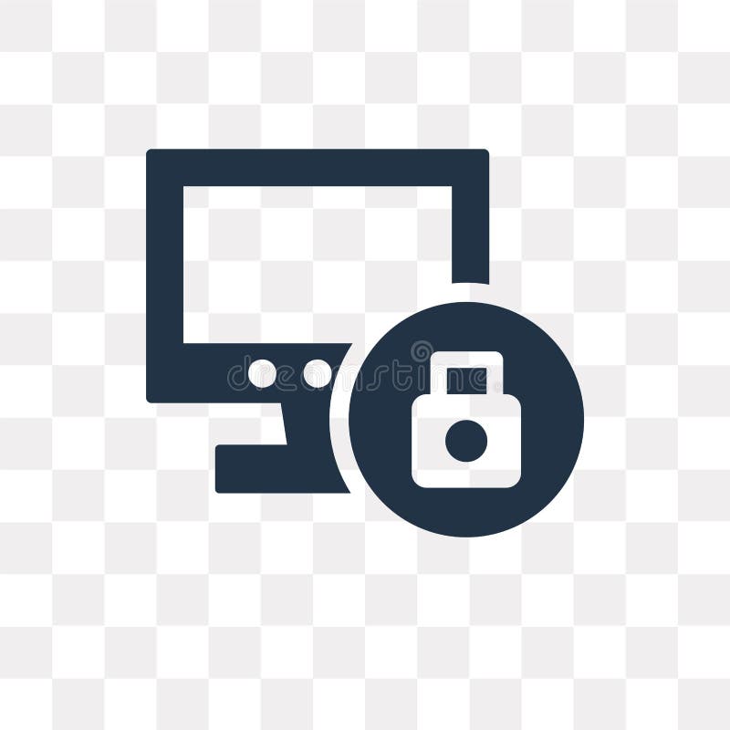 Padlock Vector Icon Isolated on Transparent Background, Padlock Stock ...