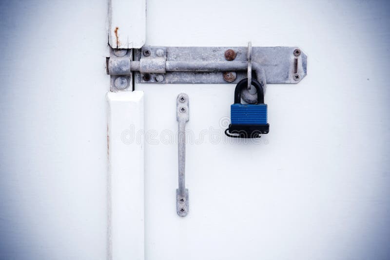 Padlock on White Background Stock Image - Image of lock, build: 60809573