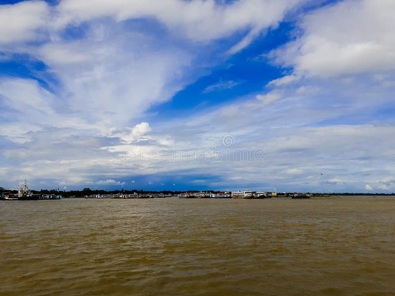 Padma river photo stock photo. Image of water, padma - 193212860