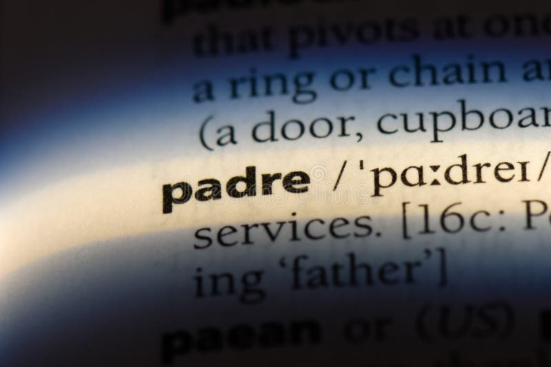 Padre stock photo. Image of english, book, page, text - 126548634