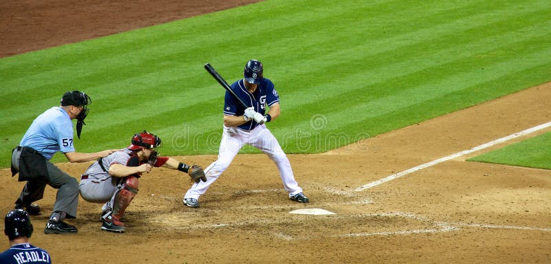 Padres vs Diamondbacks editorial stock photo. Image of competition ...