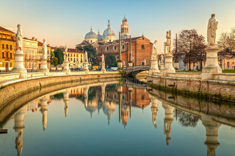 Padua, Italy at Prato Della Valle Stock Photo - Image of city, italy ...