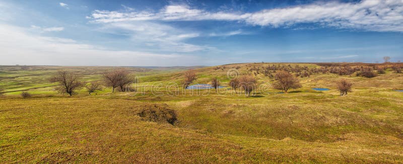 Paesaggio Rumeno Della Campagna Fotografia Stock - Immagine di europa ...