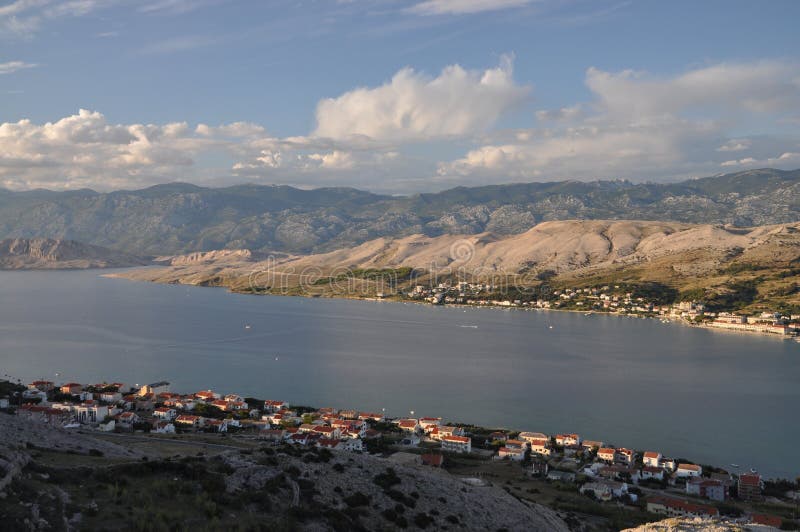 Pag, Croatia stock photo. Image of lake, tree, island - 25292176